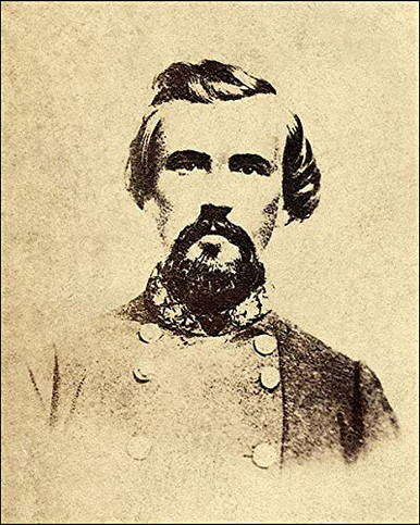 Confederate General Nathan B. Forrest Civil War Portrait 8x10 Silver ...