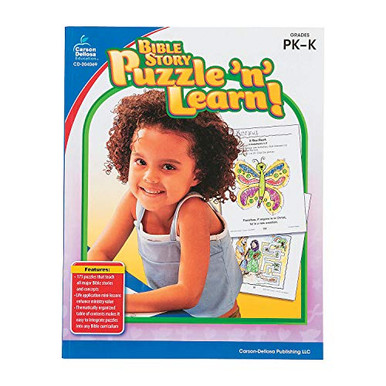 Fun Express Bible Story Puzzle 'N' Learn Pk-K Bk - 1 Piece ...
