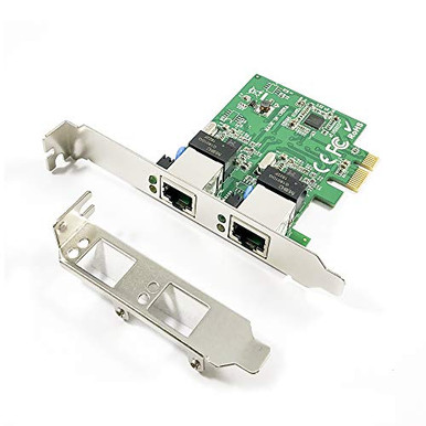X-MEDIA Dual Port Gigabit 10/100/1000Mbps PCI Express (PCIe) Server ...