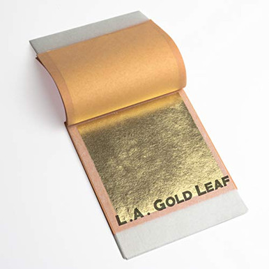 L.A. Gold Leaf- Genuine Gold Leaf Transfer Sheets - 12k 18k 21k 22k 23k ...
