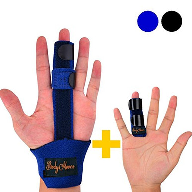 BodyMoves Finger Splint and Finger Extension Splint Trigger Finger ...