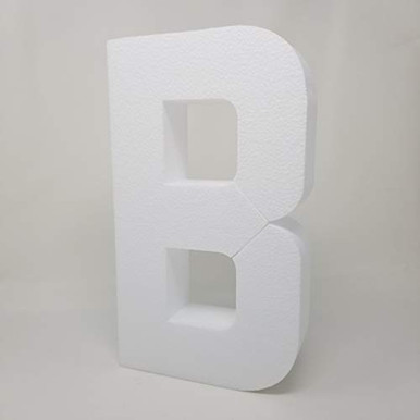Free Standing - EPS Smooth Foam Letters for Weddings Cakes Arts and ...