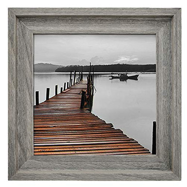 Eosglac Rustic 10x10 inch Picture Frames Wooden Farmhouse Square Photo ...