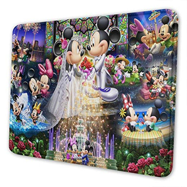 Cartoon Micke-y Minni-e Mouse Mouse Pad Mat Gaming Unique Custom ...