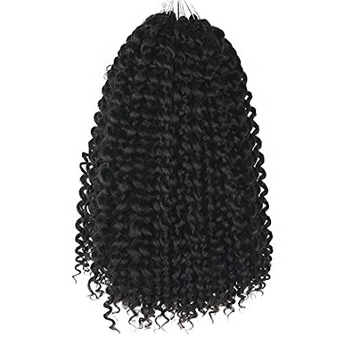 Niseyo 12 Inch Water Wave Crochet Hair for Butterfly Locs 7 Packs Short ...