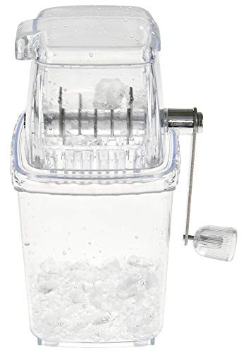 HOME-X Hand-Crank Ice Crusher Ice-Maker Machine Clear Ice Crusher for ...