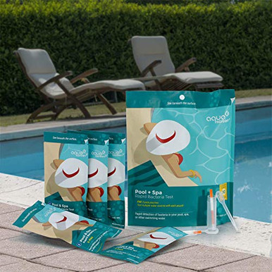 AquaScreen Rapid Coliform Bacteria Test Kit 10-Pack - for Pool Water ...