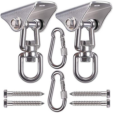 SELEWARE Permanent Antirust 304 Stainless Steel Heavy Duty Swing Hanger ...