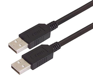 L COM CAUBLKAA-2M USB CABLE 2M 2.0 A PLUG-PLUG BLACK- CONNECTOR A-USB ...