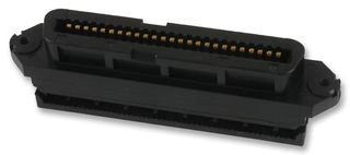 I-O Connector 50 Contacts Receptacle Micro D IDC-IDT CHAMP Series Cable ...