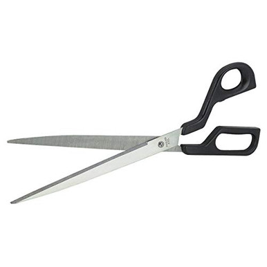 14" Long Blade Scissors - Polished Stainless Steel Blades - 3 Finger ...