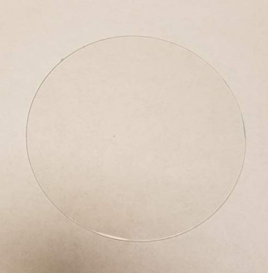 1-8" Thick Acrylic Blank Clear Acrylic Circle Disc -17 inch Diameter ...