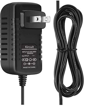 6.5 feet Kircuit -Center Negative- AC-DC Power Adapter Compatible with ...