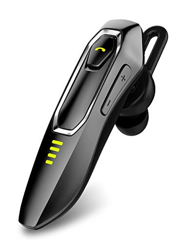 Bluetooth Headset V5.0 HD Voice Noise Cancelling 30H Talking Time and ...