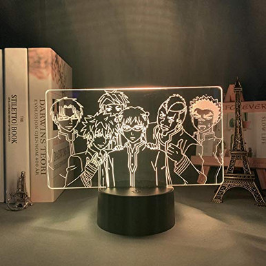 3D Anime Breathing Light Anime Led Night Light The Disastrous Life of ...