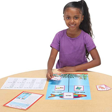 Really Good Stuff Centro de aprendizaje Silabas Cabeza O Cola Spanish ...