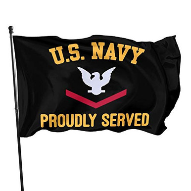 HUZEIMINniu Us Navy E-4 Petty Officer Third Class E4 Flag 3x5 Ft ...