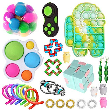 aturustex Fidget Toy Set Cute Fidget Pack Cheap Fidget Sensory Toys for ...