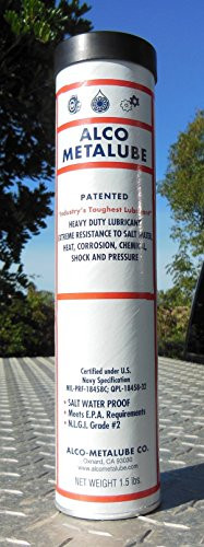 Alco-Metalube Heavy Duty Lubricant Standard Cartridge Tube 1.5 Lb ...