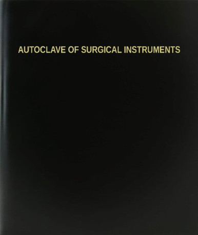 BookFactory Autoclave of Surgical Instruments Log Book-Journal-Logbook ...