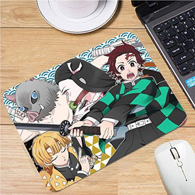 Demon Slayer Kimetsu No Yaiba Anime Mouse PadRectangle Not-Slip Kamado ...