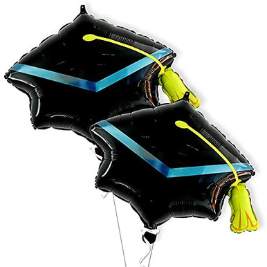 Big Graduation Cap Balloon for 2021 Graduation Decorations - 22 Inch ...