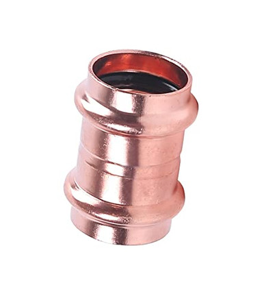 EZ-FLUID Plumbing 2" Press x Press LF Copper Press Coupling Pressure ...