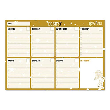 Grupo Erik - Harry Potter Official - Desk Pad With Weekly and Monthly ...