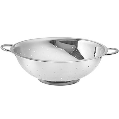 13-Quart Stainless Steel Colander - Professional Strainer with Heavy ...