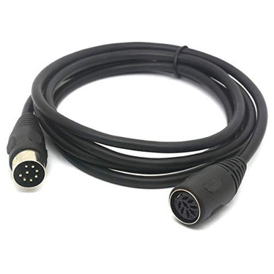 PIIHUSW MIDI Cable 8 Pin Din Male to Female Adapter Cord for Bang ...