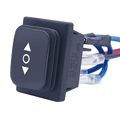 weideer 20A 12V DC Motor Polarity Reverse Waterproof Momentary Rocker ...