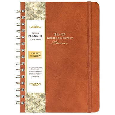 Planner 2021-2022 - Weekly and Monthly Academic Planner with Monthly ...