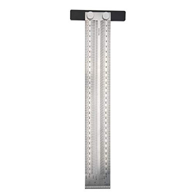 Fafeicy High-precision T Square Ruler, Stainless Steel T Type Hole ...
