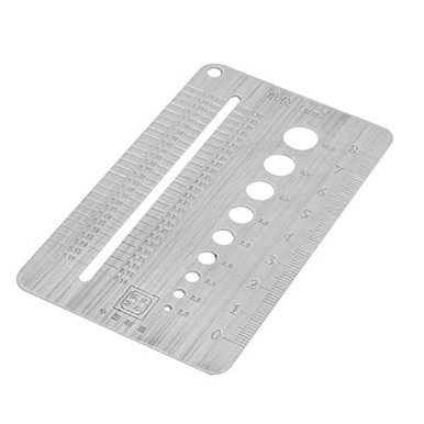 Screw Gauge Plate Check Screw 2-10mm Measuring Range Stainless Steel ...