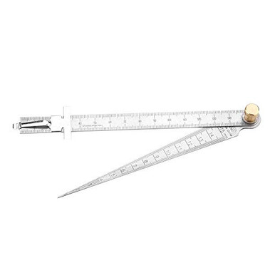 High-Precision Stainless Steel Gap Ruler Wedge-Shaped Feeler Gauge ...