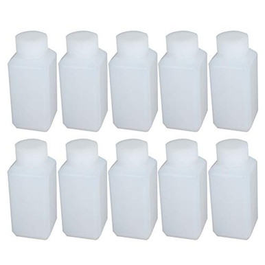 Othmro Plastic Lab Chemical Reagent Bottle, 100ml Wide Mouth Sample ...
