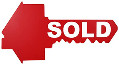 Sold Sign for New Home Owners - Key Shaped - Real Estate Agent Supplies ...