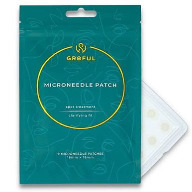 GR8FUL Deep Acne Clarifying Microneedle Pimple Patch with Tea Tree and ...