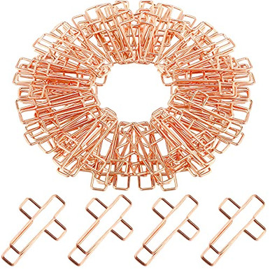 100 Pieces Cross Paper Clips Journaling Paper Clamps Cross Bookmarks ...
