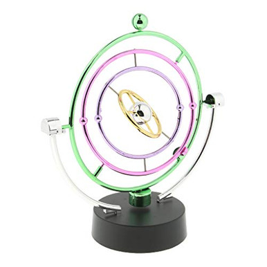 shamjina Revolving Balance Balls Electronic Perpetual Motion Desk Toy ...