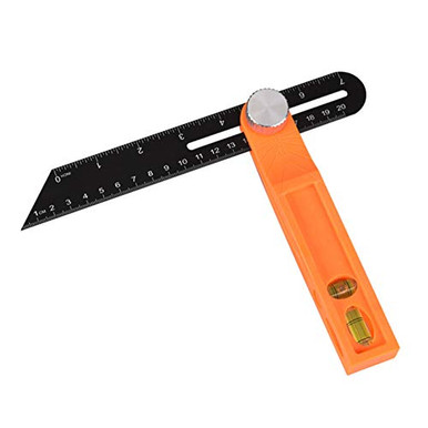 Fomgeely Horizontal Sliding T-Bevel Gauge Level Tool T-bevel Ruler with ...