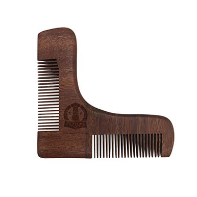 Viking Lair Wooden Beard Comb - Mustache Grooming and Styling Comb with ...