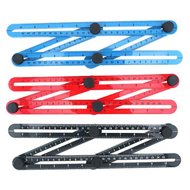 OriGlam Multi Angle Measuring Ruler Angle Layout Measuring Ruler Multi ...