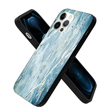 Marble Compatible with iPhone 12 CaseExquisite Granite Stone ...