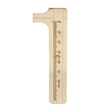 Tcplyn Vernier Caliper Mini Single Scale Vernier Caliper Portable ...