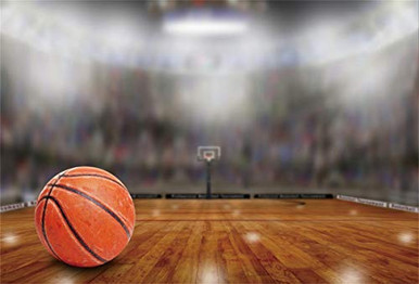 YEELE 5x3ft Basketball on Wood Floor Backdrop Basketball Theme Boy ...