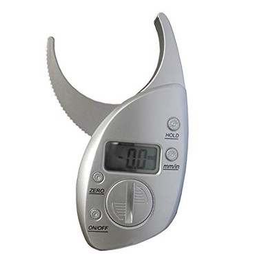 Body Fat Caliper Fat Meter Electronic Handheld Digital Display Tester ...