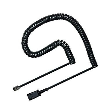 U10P Headset Adapter Cable Compatible with Plantronics QD Headsets ...