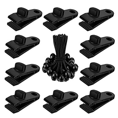 Tarp Clips Heavy Duty Lock Grip Shark Tent Fasteners Clips Holder ...