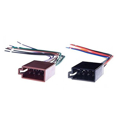 Universal Female ISO Radio Wire Wiring Harness Adapter Connector Car ...